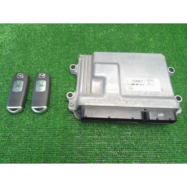 アテンザ LDA-GJ2FW エンジンコンピューター 41W SH07-18-881N SH07-18-881L スマートキー付 ...