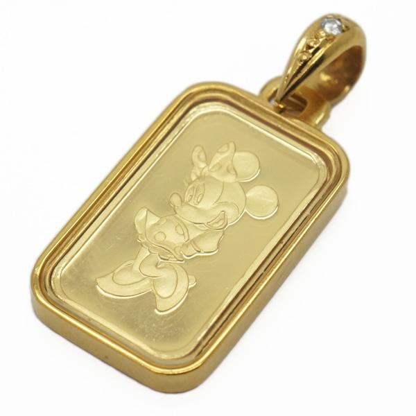 中古AB/使用感小 ディズニー ミニー 純金プレート1g K18枠 K24 K18 ペンダントトップ 20398496 : APRE - 通販 - Yahoo!ショッピング