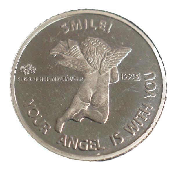 中古B/標準 メダル 純プラチナ エンジェル コイン 1/25オンス 1/25oz 天使 白金 Pt1000プラチナ 20494809028 : APRE - 通販 - Yahoo!ショッピング