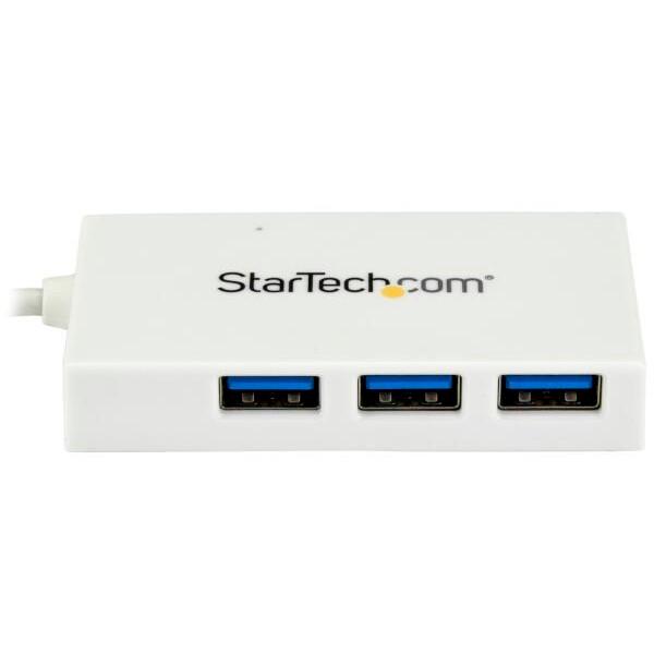 StarTech.com StarTech HB30C3A1CFBW ホワイト USB-C接続4ポート増設USB3.0ハブ : XPRICE Yahoo!店 - 通販 - Yahoo!ショッピング