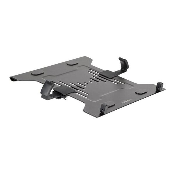 StarTech.com StarTech LAPTOP-ARM-TRAY ノートパソコントレイ (VESA対応(75x75 & 100x100)/耐荷重4.5kg/放熱スロット/モニター ...