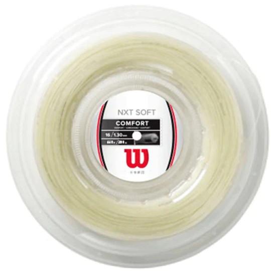 Wilson ウイルソン 硬式テニス用 ガット NXT SOFT 16 REEL NATURAL 16G 1.30mm WR83052011 ...