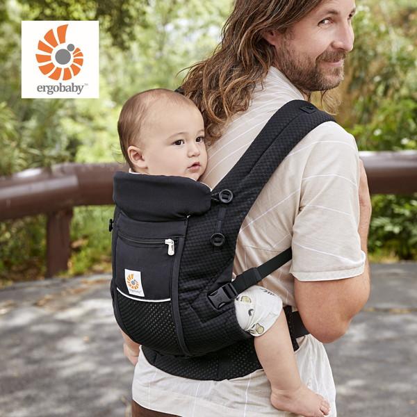 ergobaby エルゴベビー ADAPT SoftFlex オニキスブラック CREGBCASFMONYX 抱っこ紐 保証期間：2年 : XPRICE Yahoo!店 - 通販 ...