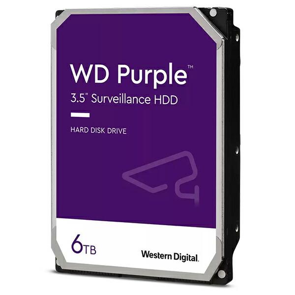 Western Digital WESTERN DIGITAL WD64PURZ WD Purple 監視システム用 3.5インチ内蔵HDD(6TB・SATA) : XPRICE Yahoo ...