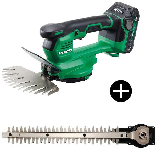 HiKOKI CG1817DA (BG) 18V 充電式 芝生バリカン + 0033-8027 植木バリカン用ブレード セット : XPRICE Yahoo!店 - 通販 - Yahoo!ショッピング