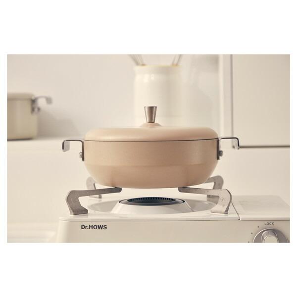 Dr.HOWS プレーティング 両手鍋 20cm IH対応 : XPRICE Yahoo!店 - 通販 - Yahoo!ショッピング
