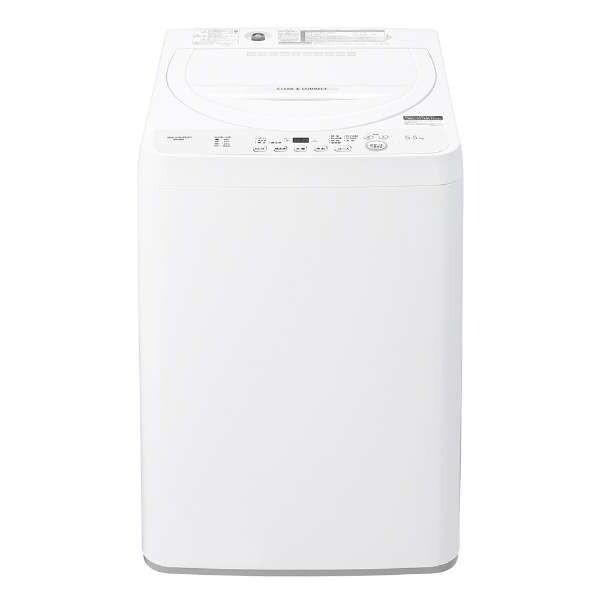 SHARP ES-GE5J-W ホワイト 全自動洗濯機 (5.5kg) : XPRICE Yahoo!店 - 通販 - Yahoo!ショッピング