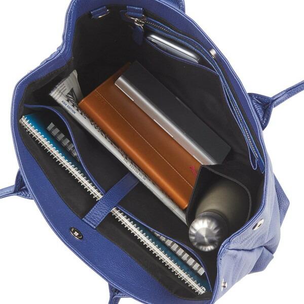 姫路レザー縦型トートバッグ(ブルー) ON THE BAG バッグ YOB77050(代引不可)【送料無料】 ON THE BAG 姫路レザー縦型トートバッグ（ブルー） YOB77050 : XPRICE
