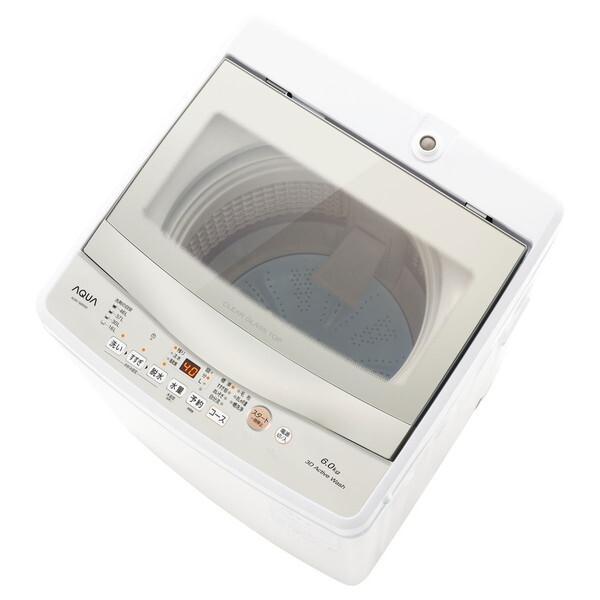 AQUA AQW-S6R-W ホワイト 全自動洗濯機 (6.0kg) : 4582678512222 : XPRICE Yahoo!店 - 通販 - Yahoo!ショッピング
