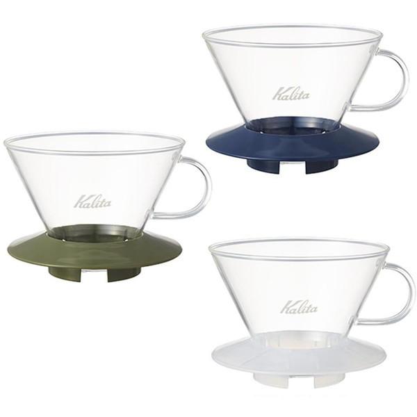Kalita カリタ ガラスドリッパー WDG-185 05110 AG グリーン : XPRICE Yahoo!店 - 通販 - Yahoo!ショッピング
