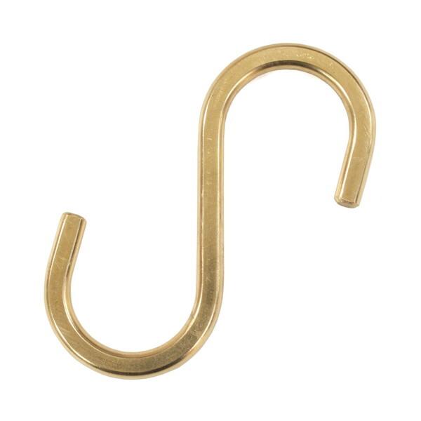和気産業 KA-J13 Kabette(カベッテ) S字フック 真鍮 55mm : XPRICE Yahoo!店 - 通販 - Yahoo!ショッピング