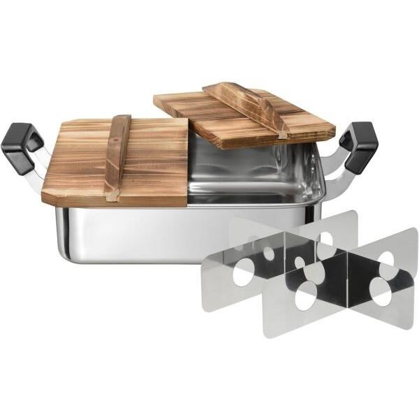 和平フレイズ RB-3261 角型おでん鍋24×28cm ガス火専用 : XPRICE Yahoo!店 - 通販 - Yahoo!ショッピング