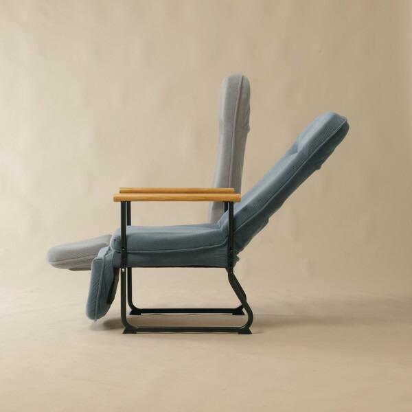 弘益 ENKEL-2(SBL) サックスブルー エンケル リクライニングチェア(フット付き) メーカー直送 : XPRICE Yahoo!店 - 通販 - Yahoo!ショッピング