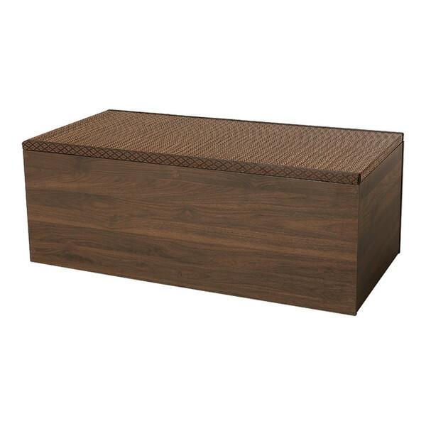 HAGiHARA 萩原 RUD-1159BR ブラウン 畳付き収納スツール メーカー直送 : XPRICE Yahoo!店 - 通販 - Yahoo!ショッピング