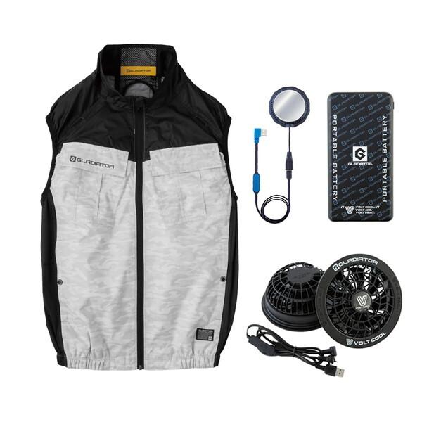 コーコス G254149 ボルトクールベストペルチェセット ディアゴホワイト L (PSE適合) : XPRICE Yahoo!店 - 通販 - Yahoo!ショッピング