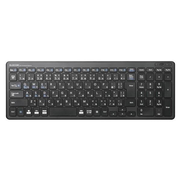 ELECOM ワイヤレスキーボード エレコム TK-FBP101BK Bluetoothコンパクトキーボード パンタグラフ式 薄型 マルチOS対応 ブラック メーカー直送 : XPRICE ...