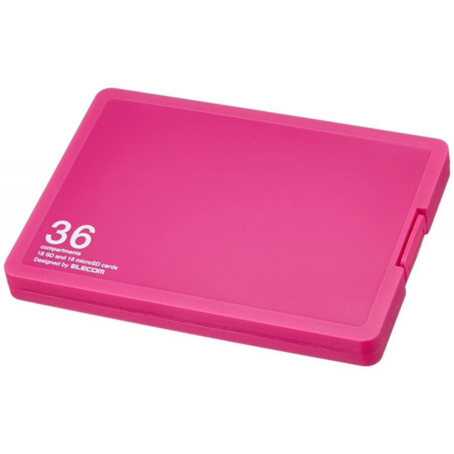 ELECOM メモリカードケース エレコム CMC-SDCPP36PN インデックス台紙付き SD18枚+microSD18枚収納 ピンク : XPRICE Yahoo!店 - 通販 ...