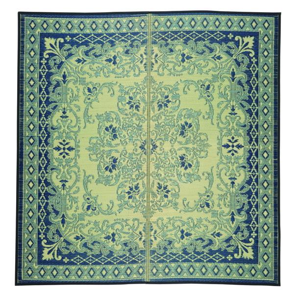 HAGiHARA 萩原 81895212 い草センターラグ(裏貼り) カノン 176×230 ブルー メーカー直送 : XPRICE Yahoo!店 - 通販 - Yahoo!ショッピング