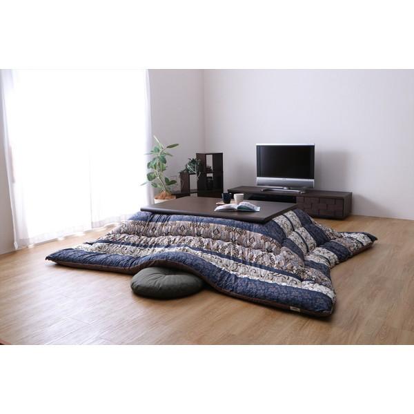 ファミリー・ライフ こたつ布団 a2623710 ネイビー こたつ掛布団