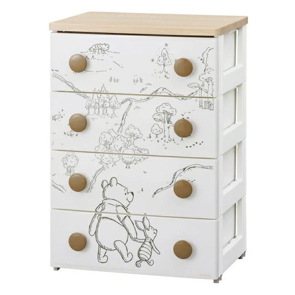 IRIS OHYAMA アイリスオーヤマ NHG-W554 プー キャラクターチェスト メーカー直送 : XPRICE Yahoo!店 - 通販 - Yahoo!ショッピング