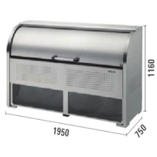 DAIKEN CKS-1907-A クリーンストッカー ゴミ収集庫 メーカー直送 : XPRICE Yahoo!店 - 通販 - Yahoo!ショッピング