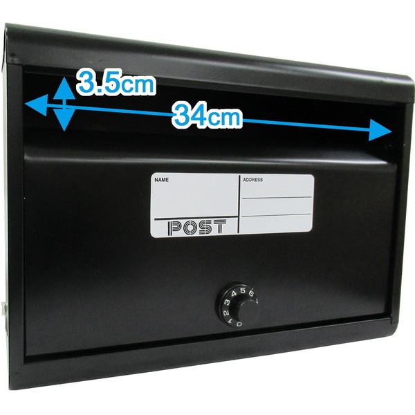 GREEN LIFE FH-50D(MBK) カラーポスト ダイヤル錠付 マットブラック メーカー直送 : XPRICE Yahoo!店 - 通販 - Yahoo!ショッピング