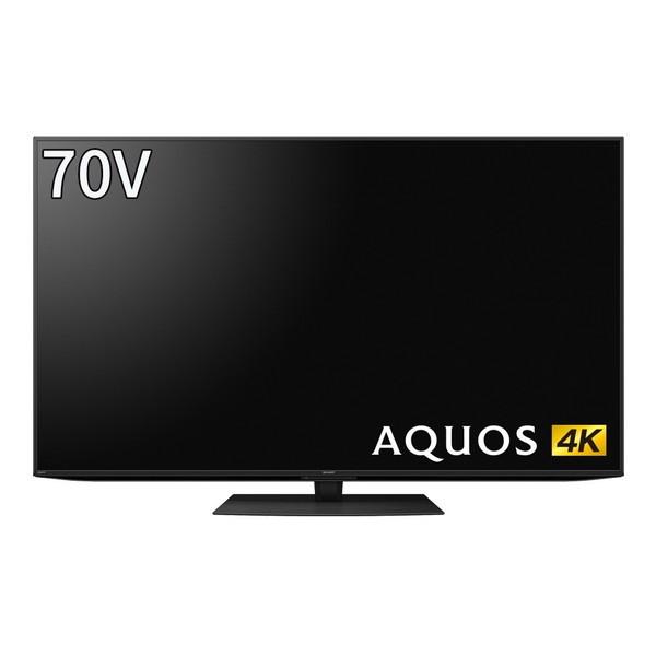 テレビ 70インチ 70型 SHARP シャープ 4T-C70EN1 AQUOS 70V型 地上・BS・110度CSデジタル 4Kチューナー内蔵 液晶テレビ おすすめ ...