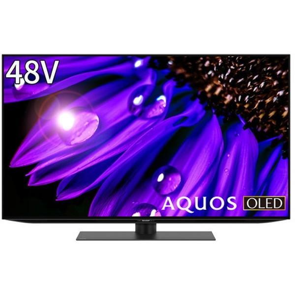 テレビ 48インチ 48型 SHARP シャープ 4T-C48EQ2 AQUOS アクオス EQ2 48V型 地上・BS・CSデジタル4Kチューナー内蔵 液晶テレビ おすすめ ...