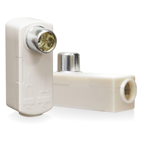 DXアンテナ DX antenna FL45CS2(B) テレビコンセントプラグ(4C、5C用) : XPRICE Yahoo!店 - 通販 - Yahoo!ショッピング