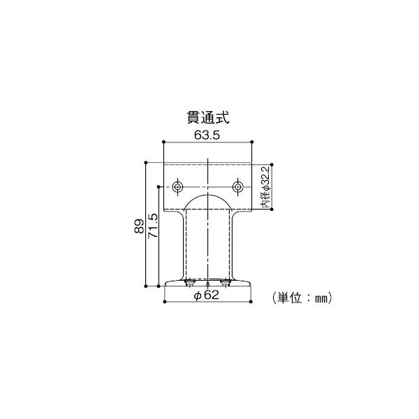 マツ六 1150747 ステン32 チーズブラケット EL-822 手すり部材 : XPRICE Yahoo!店 - 通販 - Yahoo ...