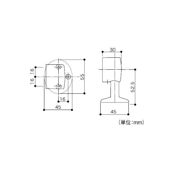 マツ六 1137876 35 Eエンドブラケット EL-27G 手すり部材 : XPRICE Yahoo!店 - 通販 - Yahoo!ショッピング