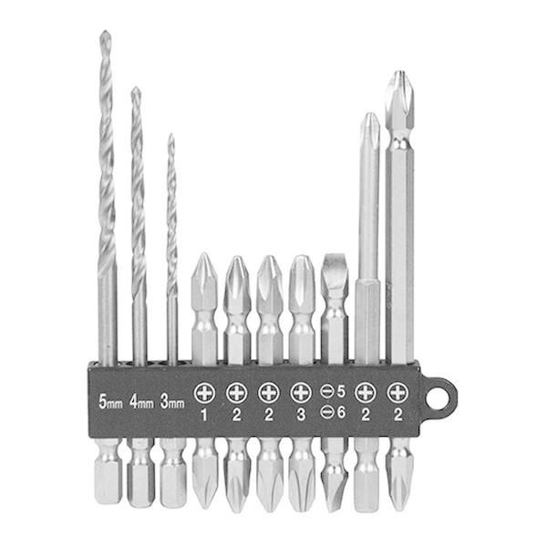 E-Value 下穴ドリル&ビットセット BS-6 10PCS : XPRICE Yahoo!店 - 通販 - Yahoo!ショッピング