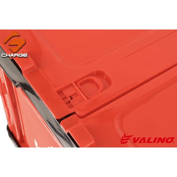 VALINO コンテナBOX レッド/ブラック : onlineshop Charge - 通販 - Yahoo!ショッピング