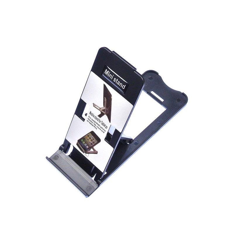 STAND-02 モバイルスタンド ブラック [コンパクト折りたたみ収納][角度調整可能] スマートフォン : APS-Shop - 通販 ...
