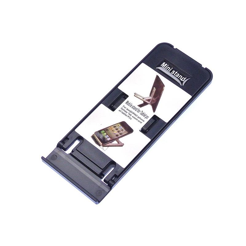 STAND-02 モバイルスタンド ブラック [コンパクト折りたたみ収納][角度調整可能] スマートフォン : APS-Shop - 通販 ...