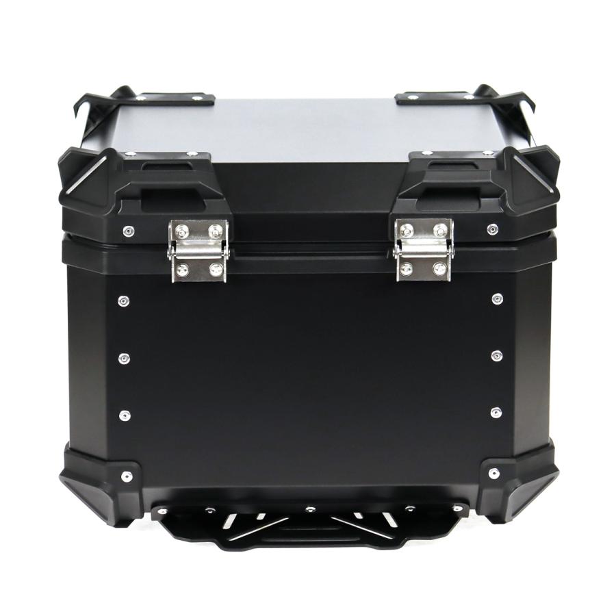 AG-APS 容量45L PCX専用 ボックス&キャリア セット ブラック Newステンレスヒンジタイプ バックレスト付 PCXリアボックス アルミリアボックス : APS-M - 通販 ...