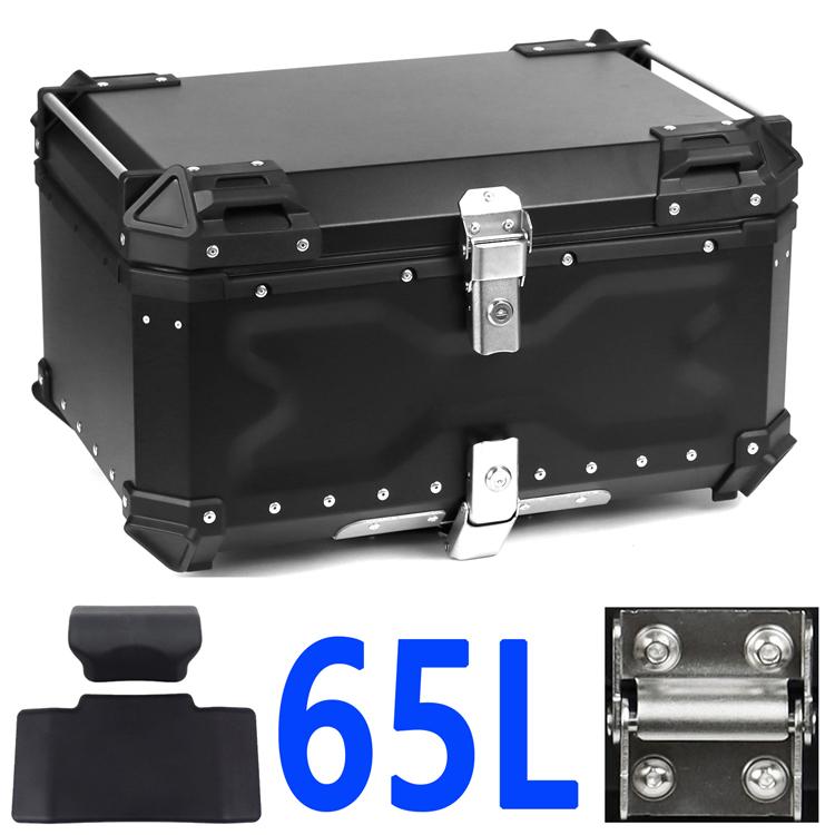 AG-APS 容量65L PCX専用 ボックス&キャリア セット ブラック Newステンレスヒンジタイプ バックレスト付 PCXリアボックス アルミリアボックス : APS-M - 通販 ...