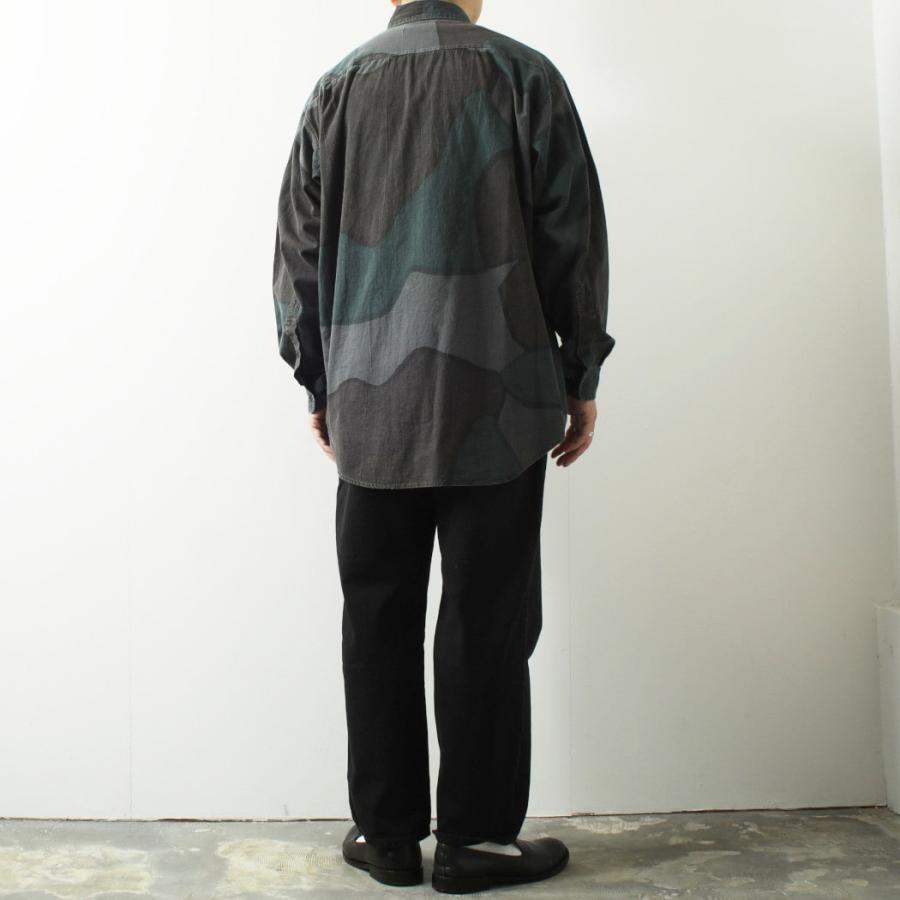 marka マーカ ボタンダウンシャツ オーガニックコットンポプリン強撚ワッシャータンブラー カモフラ M24A-09SH01C B.D SHIRT CAMO : メンズセレクトアピープルトゥ ...