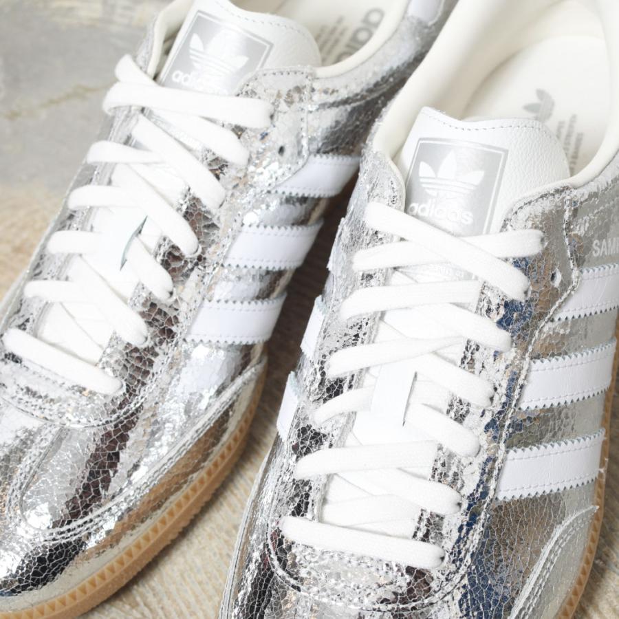 SAMBA adidas OG W アディダス サンバ スニーカー JR0035 シルバーメタリックホワイト : メンズセレクトアピープルトゥ ...