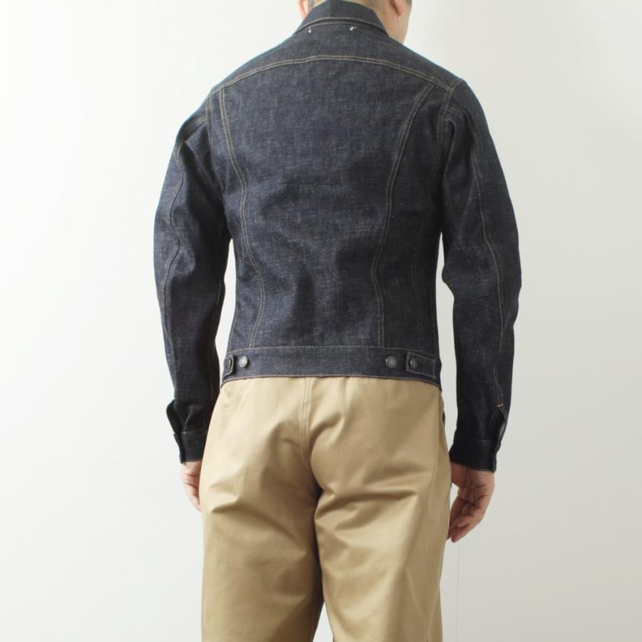 Scye SCYE BASICS サイベーシックス デニムジャケット ジージャン サードタイプ SELVEDGE DENIM TRUCKER JACKET 3RD インディゴ : メンズセレク ...