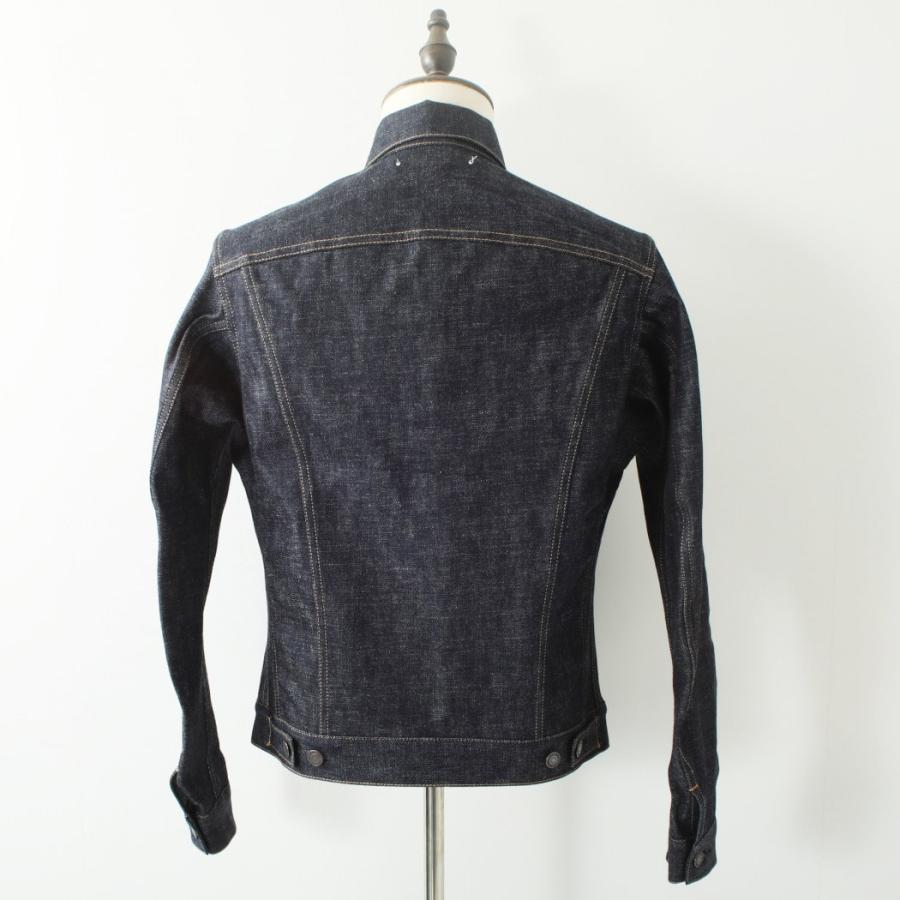 Scye SCYE BASICS サイベーシックス デニムジャケット ジージャン サードタイプ SELVEDGE DENIM TRUCKER JACKET 3RD インディゴ : メンズセレク ...
