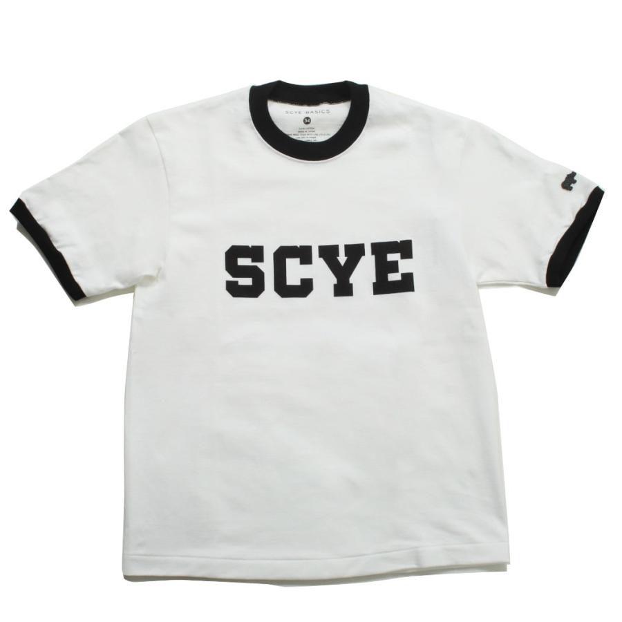 Scye BASICS サイベーシックス Tシャツ ロゴプリント Logo-Printed T-shirt オフシロ : メンズセレクトアピープルトゥコレクト - 通販 - Yahoo!ショッピング