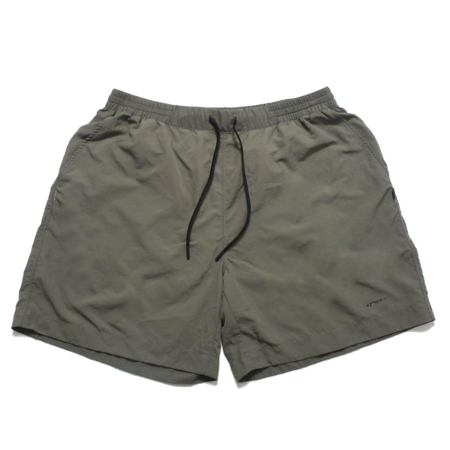 +phenix プラスフェニックス ワッシャーハーフパンツ 軽量ナイロン 撥水加工 カーキ : メンズセレクトアピープルトゥコレクト - 通販 - Yahoo!ショッピング