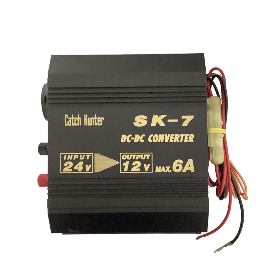 大型車DC24V→DC12V変換 DC-DCコンバーター SK-07-MAX06A : sk-07-max06a : オートパーツTCTCヤフー店 - 通販 - Yahoo!ショッピング