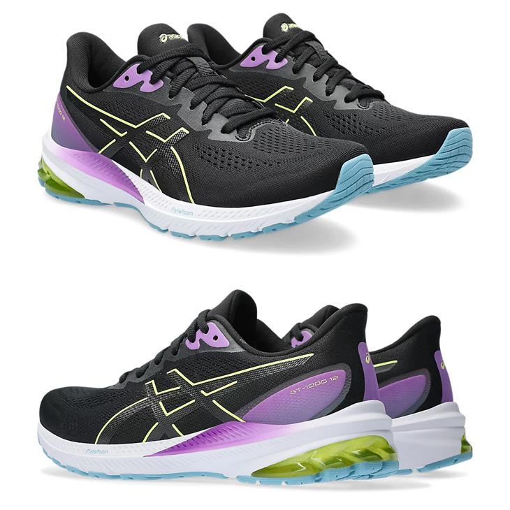 ASICS アシックス ランニングシューズ レディース スタンダードラスト asics GT-1000 12 マラソン ジョギング ...
