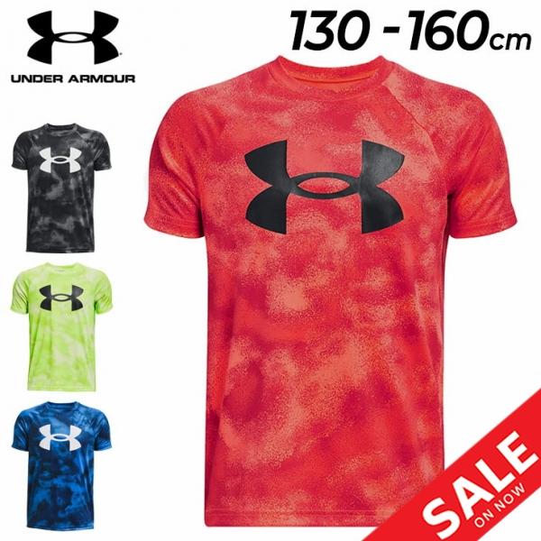 UNDER ARMOUR アンダーアーマー キッズ 半袖Tシャツ UNDERARMOUR UA テック 130-160cm 子供服 ジュニア 男の子 子ども トレーニング スポーツウェア ...