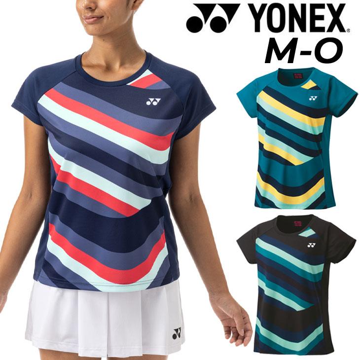 ヨネックス レディース 半袖 Tシャツ YONEX トップス バドミントン ソフトテニス スポーツウェア 女性用 吸汗速乾 UVカット レディースウェア 服 /16694 : 16694 ...