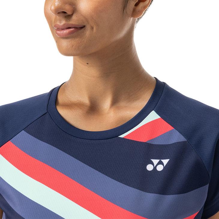 ヨネックス レディース 半袖 Tシャツ YONEX トップス バドミントン ソフトテニス スポーツウェア 女性用 吸汗速乾 UVカット レディースウェア 服 /16694 : 16694 ...