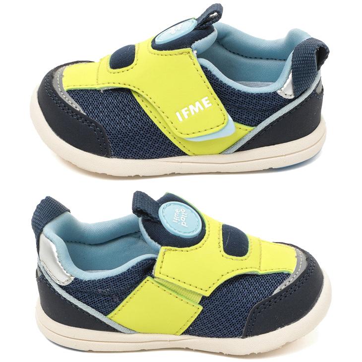 イフミー ベビーシューズ 3E相当 12-15cm 子供靴 IFME patto 脱ぎ履き簡単 軽量スニーカー 20-4803 20-4804 カジュアルシューズ 子ども 赤ちゃん /20 ...