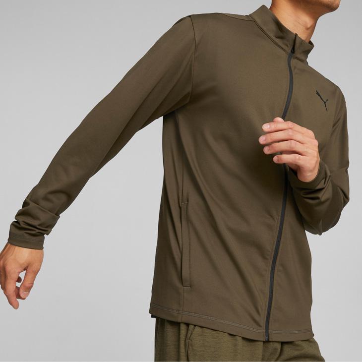 PUMA ジャケット ジャージ メンズ プーマ FIT POLYSPAN フルジップ/スポーツウェア アウター トレーニング フィットネス ...